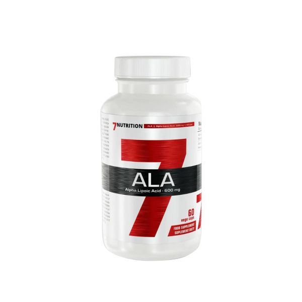 7 NUTRITION, ALA ALFA-LIPOINSKA KISELINA 600mg, 60 KAPSULA