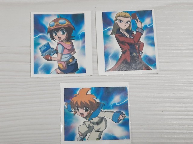 BAKUGAN 3 SLIČICE