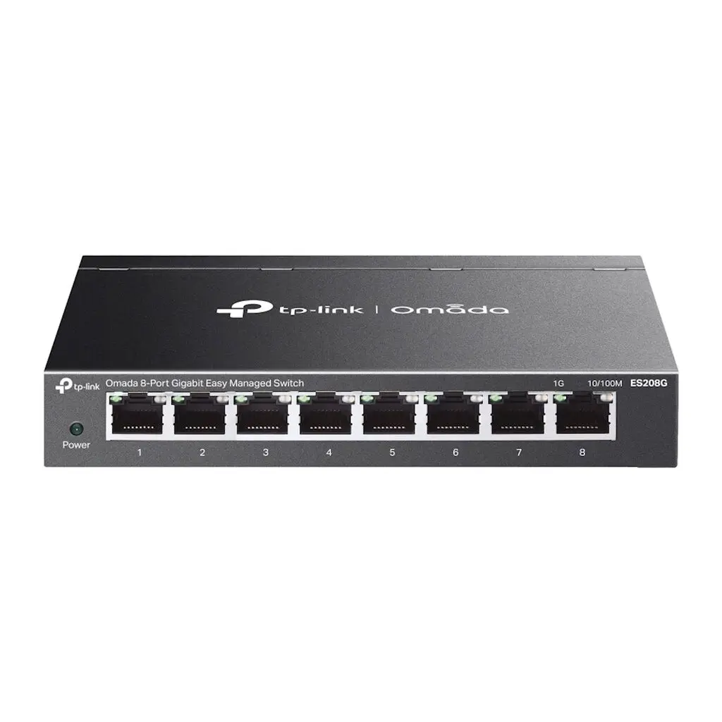Tp-Link Omada 8-port Gigabit Easy Managed prekidač ES208G