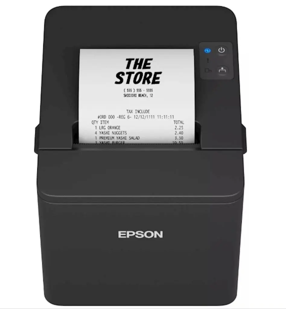 Epson štampač POS TM-T20IV,102, USB+SRL, ETH, PS, BLK