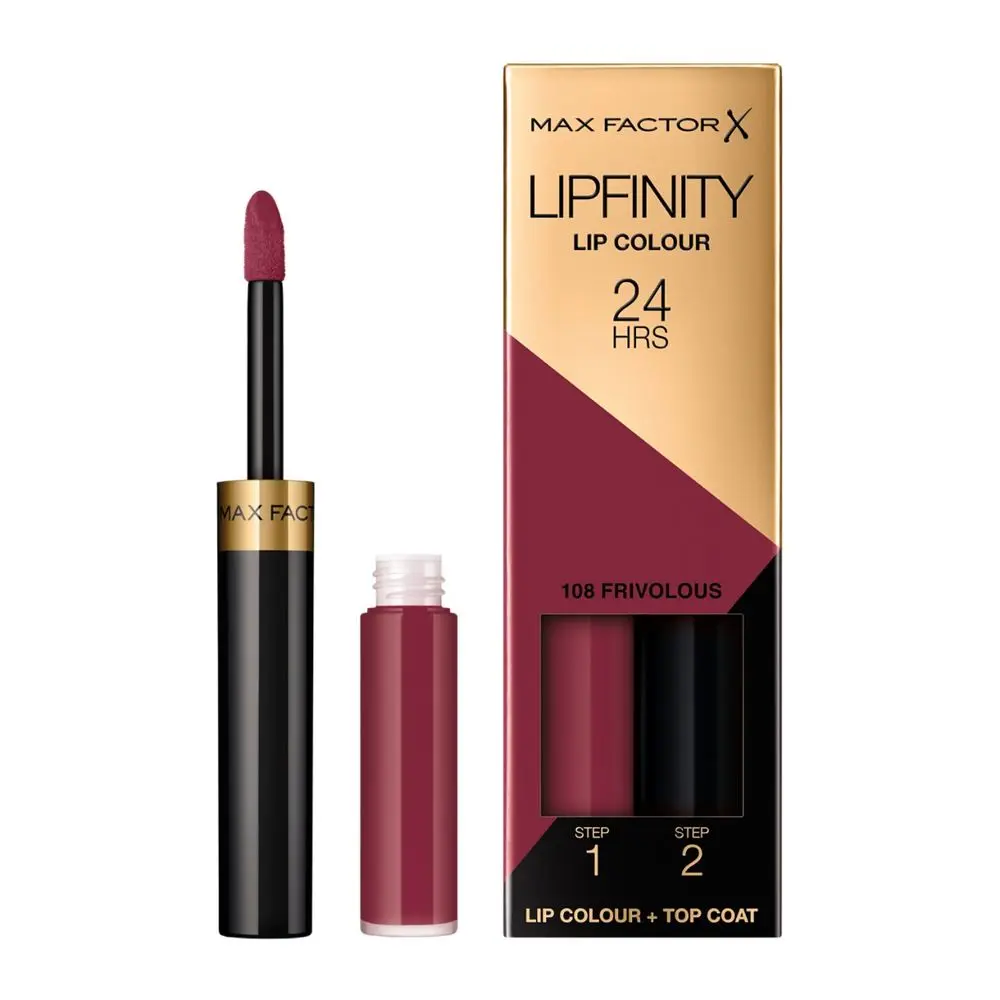 MAX FACTOR Ruž za usne Lipfinity 108 Frivolous