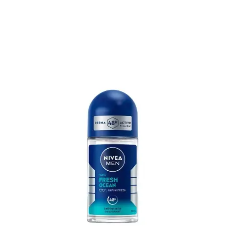 Nivea Muški roll-on Fresh Ocean 80054, 50 ml