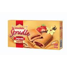 * Štrudla jagoda i vanila 240gr. - Medela