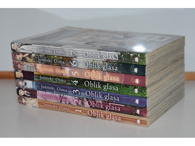 - Komplet Oblik glasa 1-7 - Jošitoki Oima