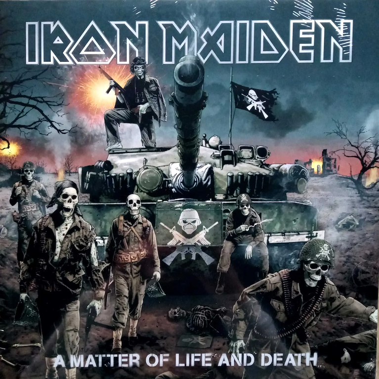 IRON MAIDEN - MATTER OF LIFE AND DEATH LP