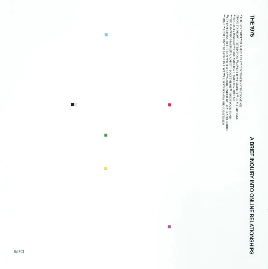 THE 1975 – A Brief Inquiry Into Online Relationships (2LP)
