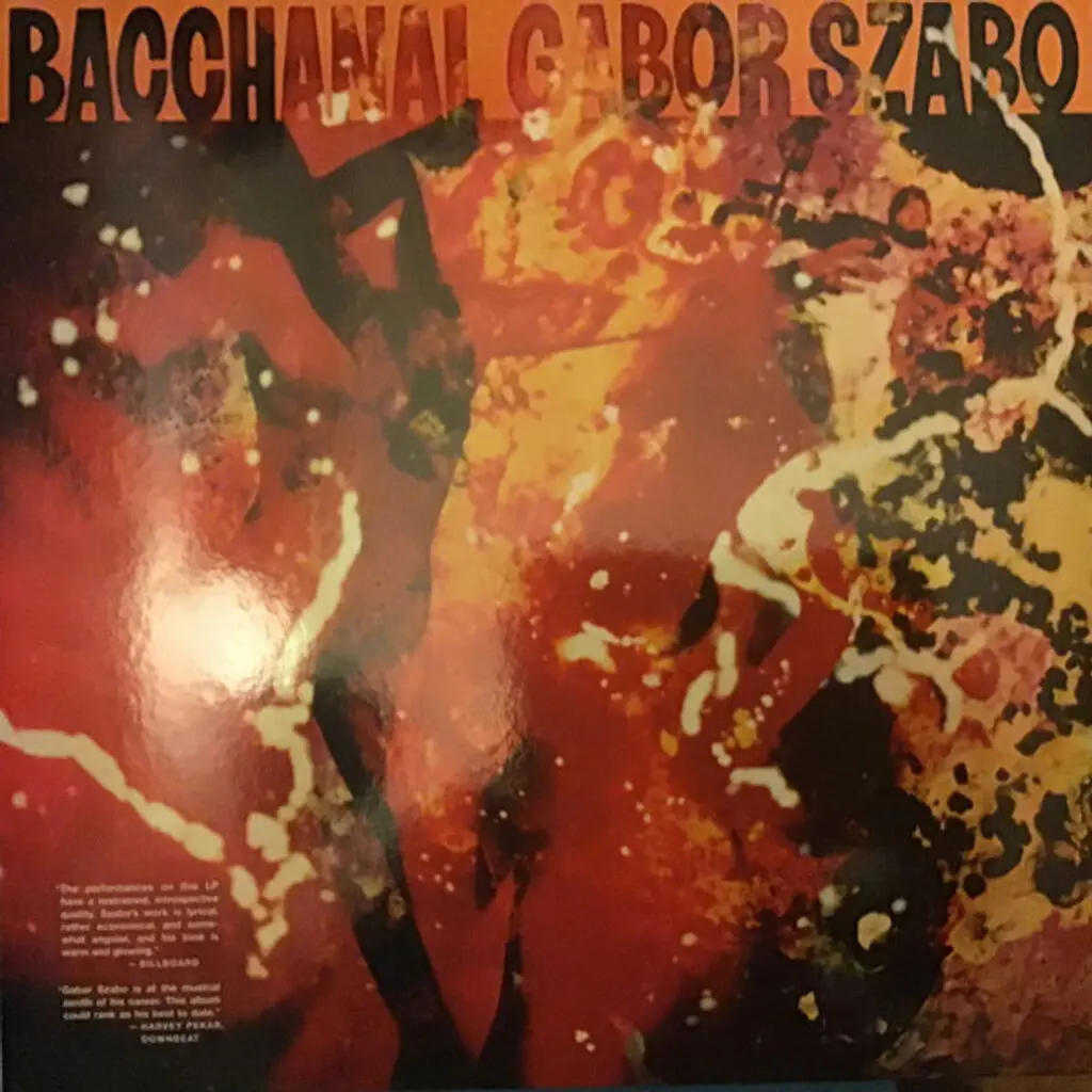 Gabor Szabo - Bacchanal - Repress from New Master / Black Vinyl