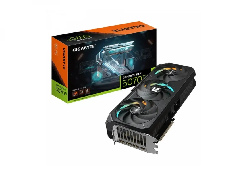 Graficka karta Gigabyte GeForce RTX 5070 Ti GAMING OC 16GB