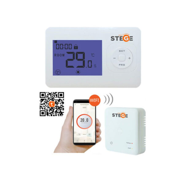 Bežični digitalni termostat Stege WT 200 Wi-fi