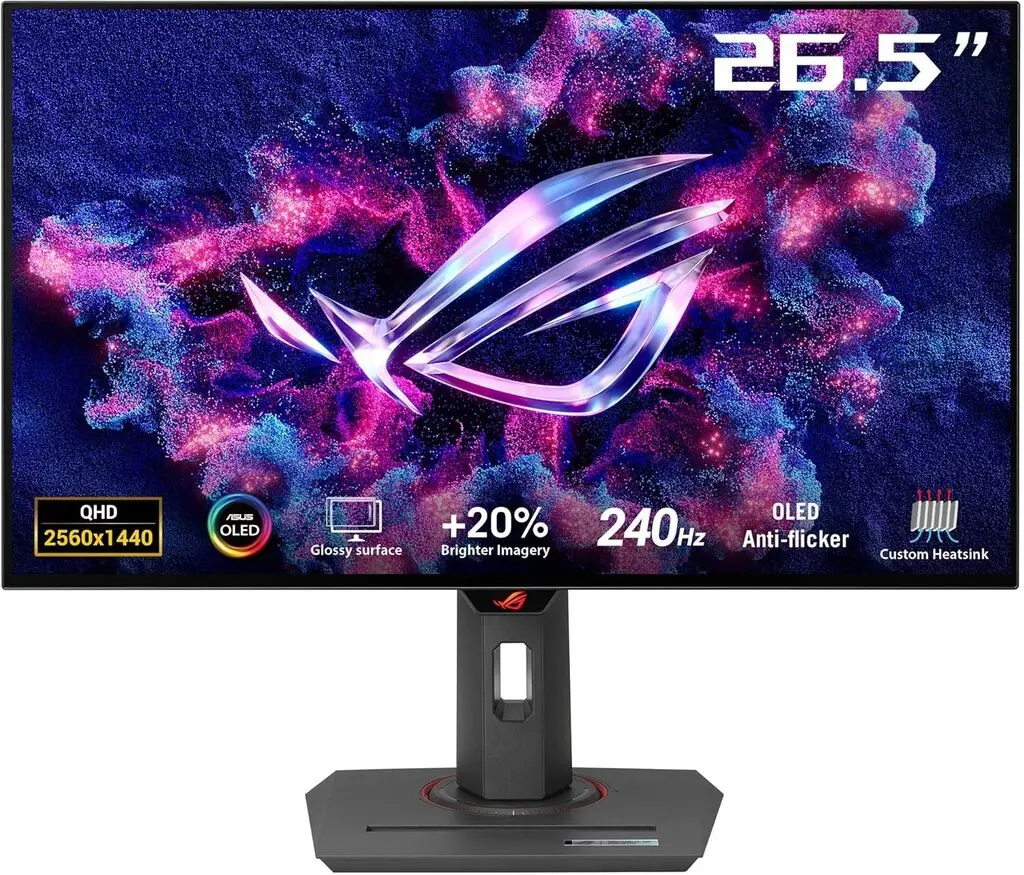 Asus Gaming monitor ROG Strix XG27AQDMGR, 27" QHD (2560x1440), WOLED, 240Hz, HDR10