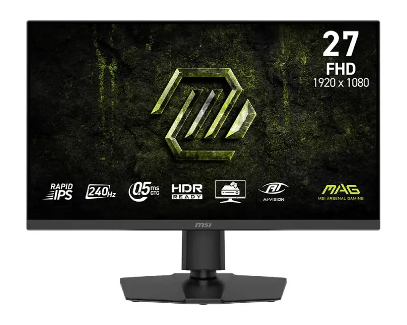 MSI Gaming monitor MAG 272PF X24, 27" FHD (1920x1080), Rapid IPS, 240Hz