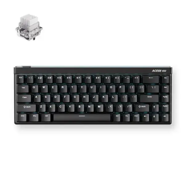 Mchose Gaming tastatura Ace 68 Air Ultra Esports, Crna