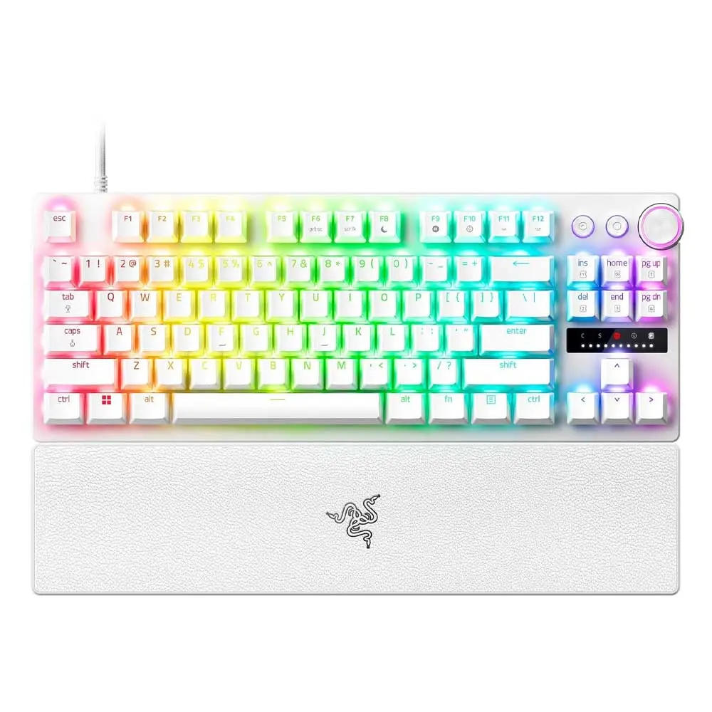 Razer Gaming tastatura Huntsman V3 Pro, Bela