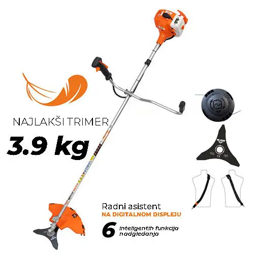 Ruris Benzinski trimer za travu RR241 BRAVO, 1 KS, 24 cm³