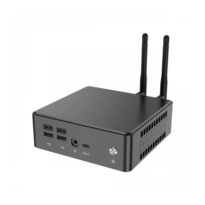 Mini PC Zeus MPI12 Intel i5-1235U 10C 4.4 GHz/DDR4/M.2/LAN/Dual WiFi/BT/HDMI/DP/USB C
