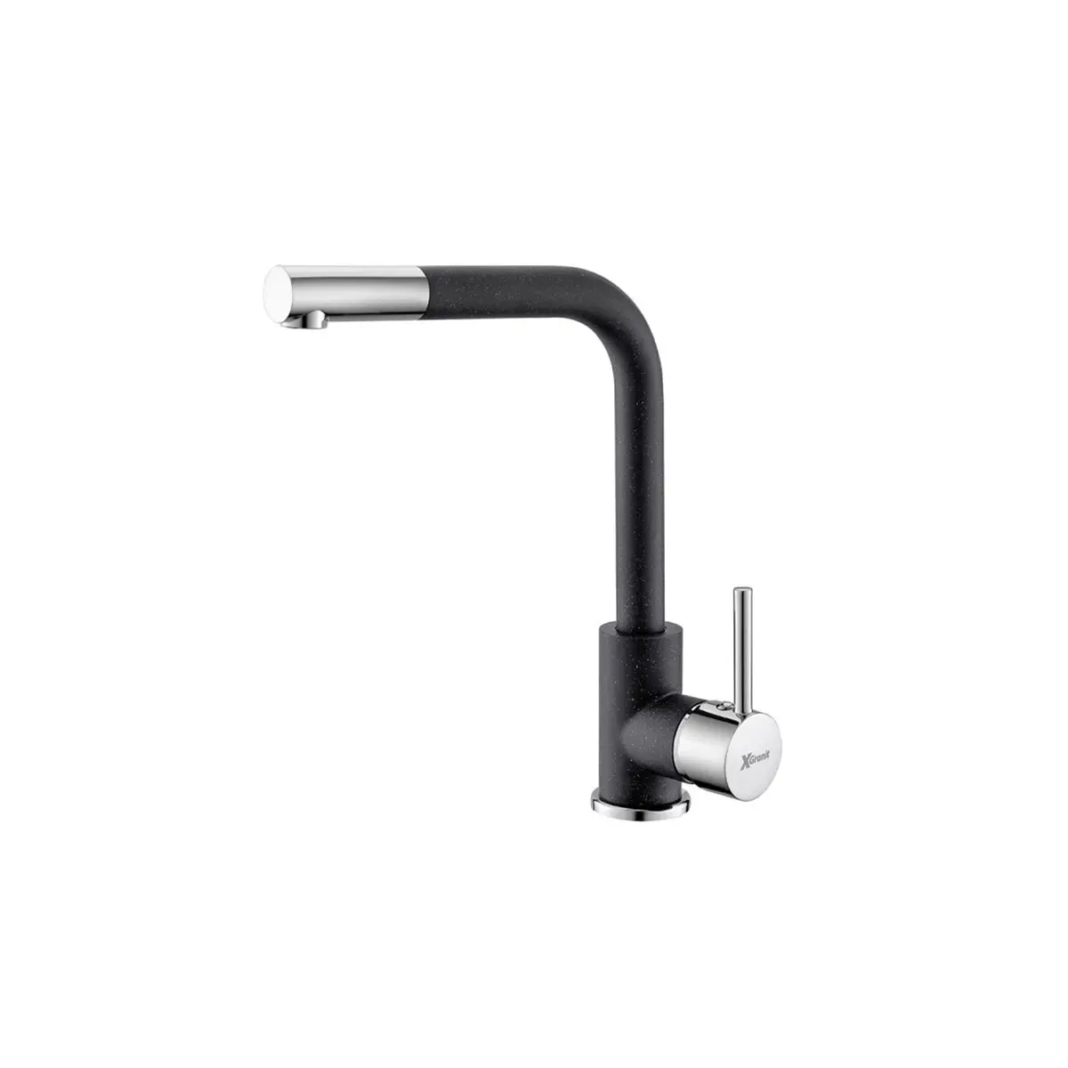 Metalac Lux baterija za sudoperu, Crna