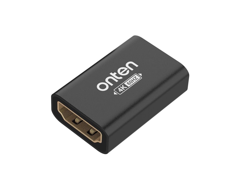 Adapter HDMI (zenski) 4K 60Hz na HDMI (zenski) 2.0 aluminijumski (OTN- HD807D) Onten (MS)