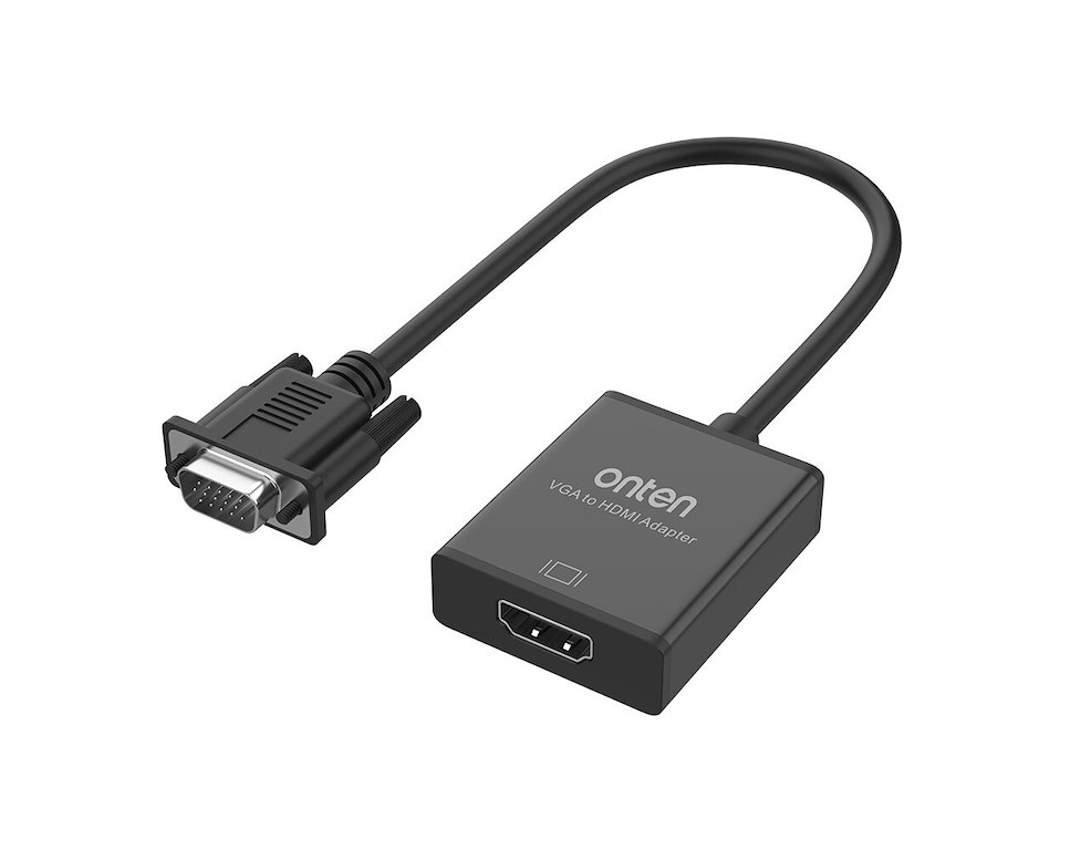 Adapter VGA na HDMI (zenski) 22cm (OTN-5138S) Onten (MS)