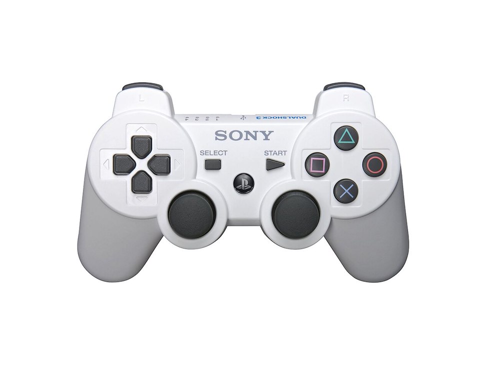 DualShock 3 Joypad for PS3 Ceramic white (beli) ORG (MS)