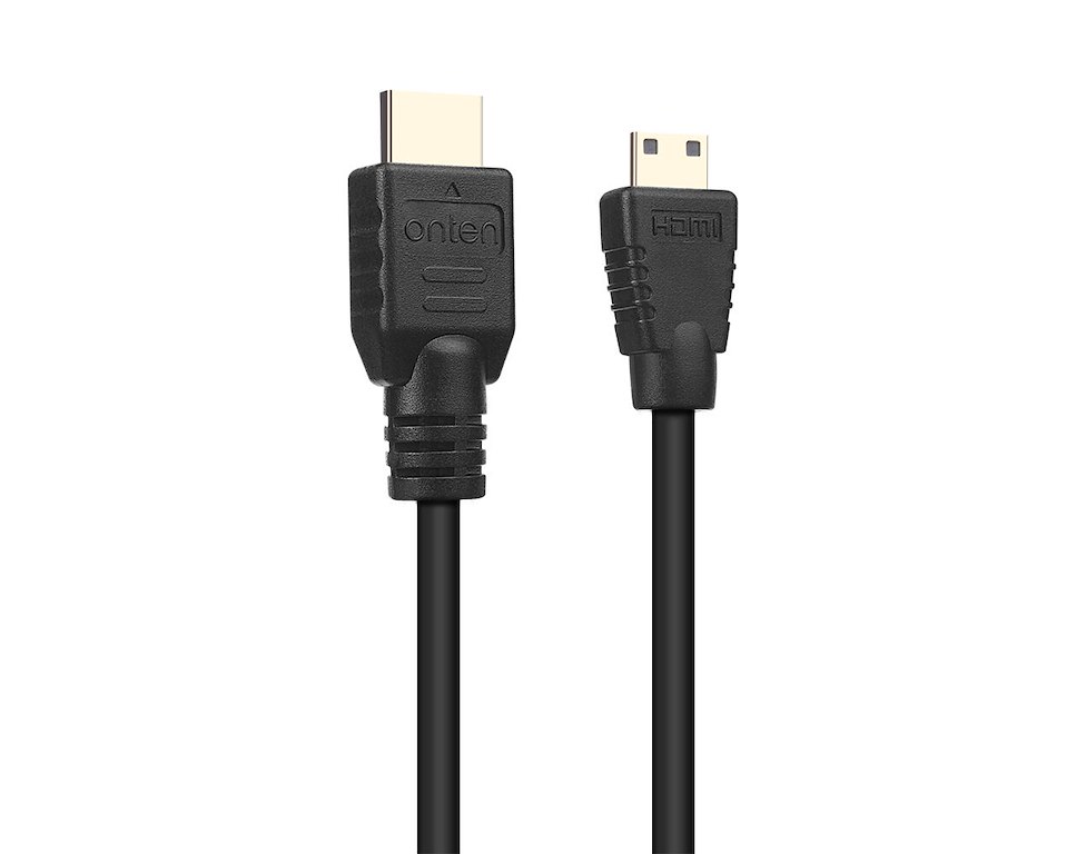 kabl HDMI 1.4 sa Mini HDMI 4k 30Hz/1080p 120Hz dvosmerni 1.5m (OTN-HD105) Onten (MS)