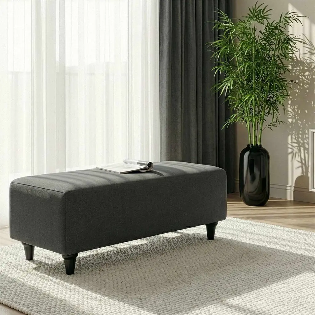 Atelier del Sofa Kanabe Flavia, 120 x 50 x 40 cm, Tamnosiva