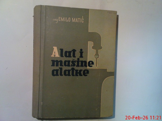 ING. EMILO MATIC - ALAT I MASINE ALATKE