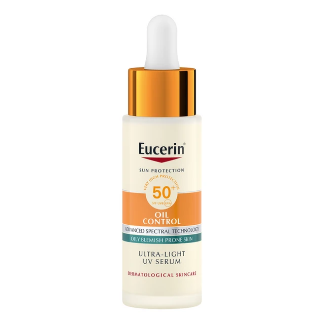 Eucerin Oil Control Ultralagani serum za zaštitu lica od sunca SPF 50+, 30 ml