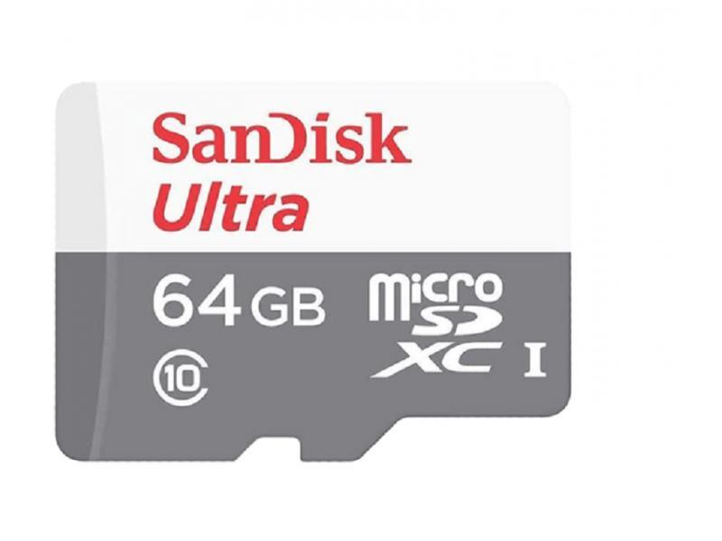 SanDisk SDXC 64GB Ultra Micro 100MB/Class 10/UHS-IID: EK000839780