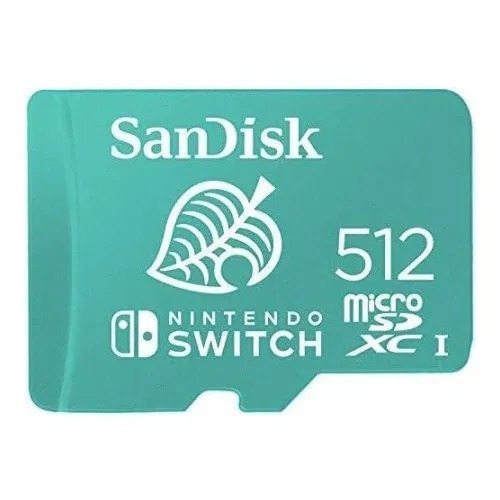 SanDisk SDXC 512GB micro 100MB/s R, 90MB/s W for Ninetendo SwitchID: EK000839790