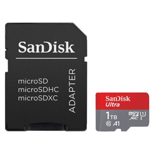 SanDisk SDXC 1TB Ultra Mic.150MB/s A1Class10 UHS-I +Adap.ID: EK000839791