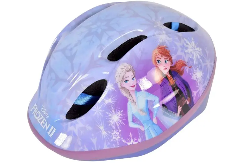 Disney Kaciga za decu Frozen, 52-56cm, Ljubičasta