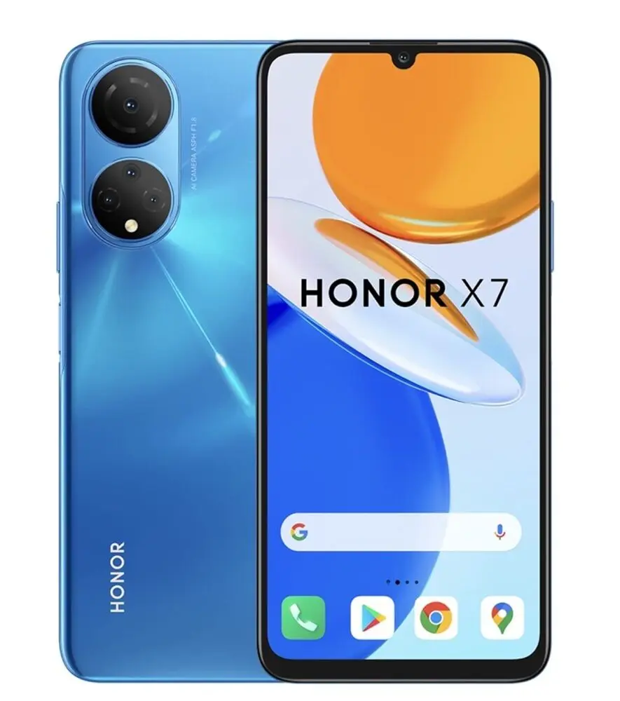 Honor Refabrikovani mobilni telefon X7 4G, 6.7", 1600 x 720, 90 Hz, 64 MP, 8 MP, 4/128GB, Plavi