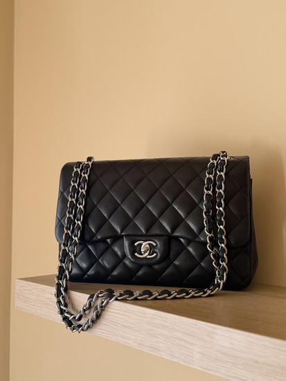 Chanel Double Flap Large original torba