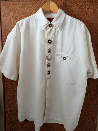 Vintage kosulja pamuk-lan