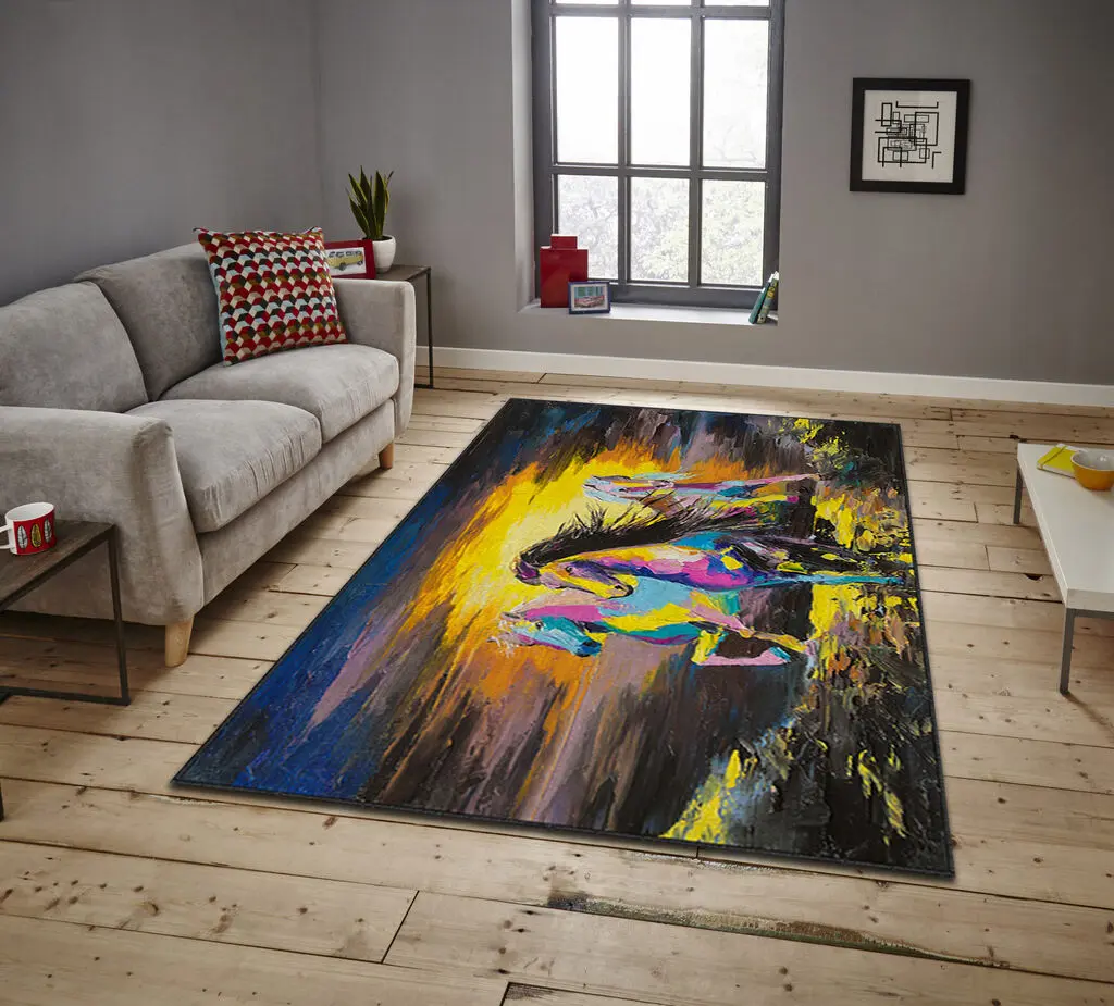 Conceptum Hypnose Tepih Asr Crpt-18, Pravougaoni, 80 x 140 cm, Šareni