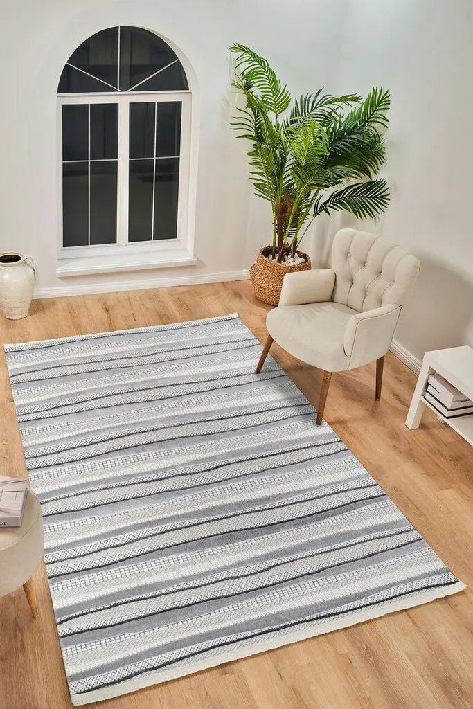 Conceptum Hypnose Tepih Boyut By045, 160x230 cm, Krem-sivi