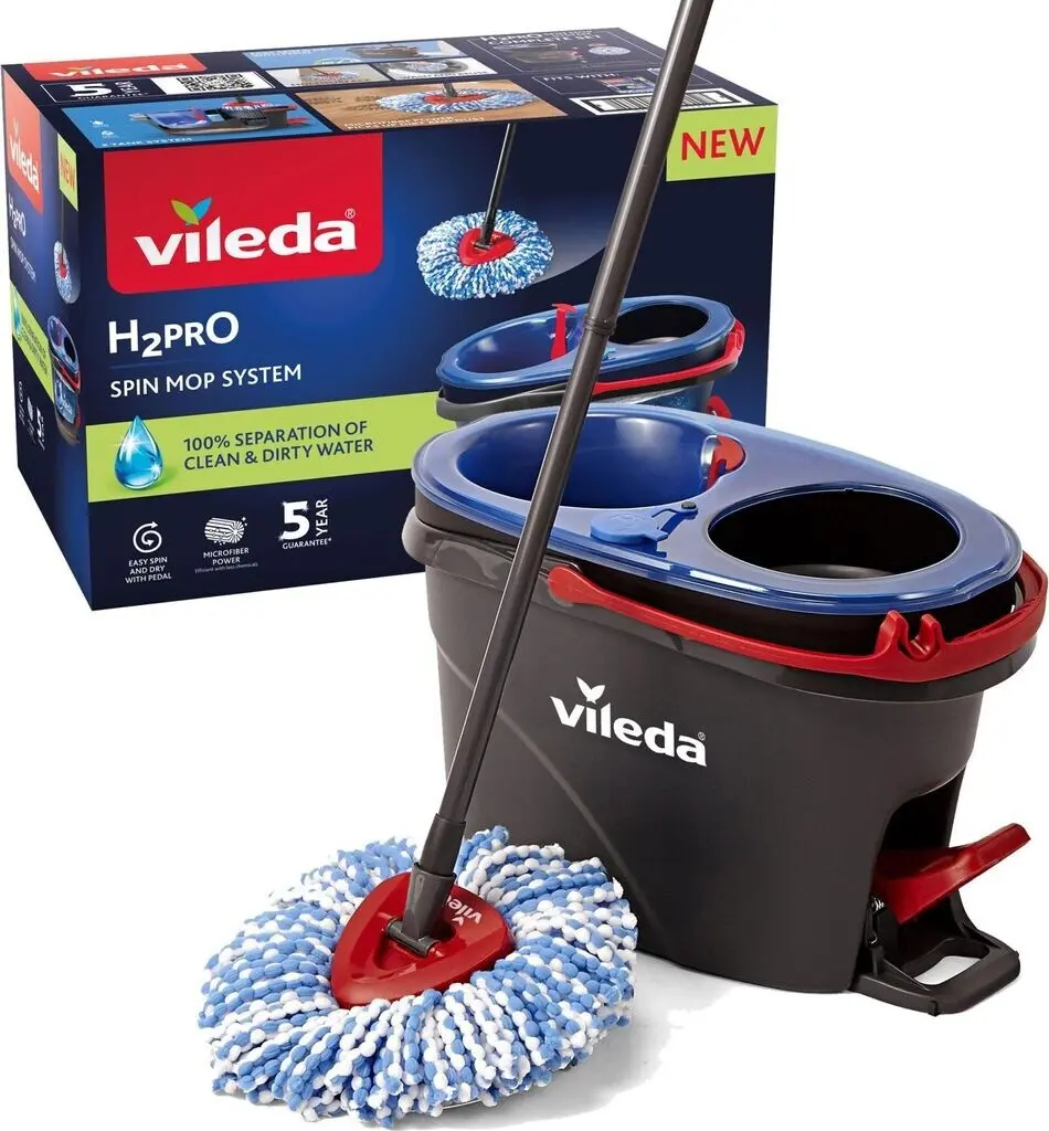 Vileda set za čišćenje podova H2PRO Spin Mop