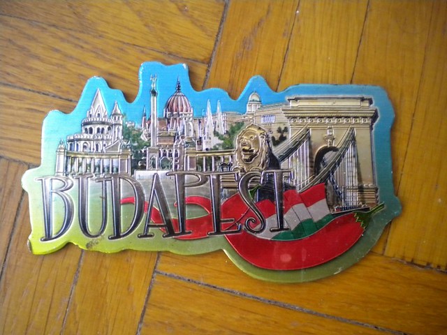 BUDIMPESTA BUDAPEST, magnet za frizider (3)
