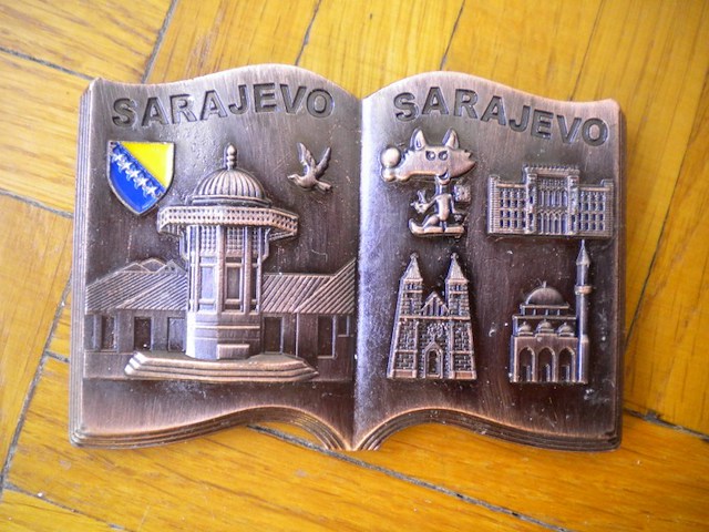 SARAJEVO, magnet za frizider (9)