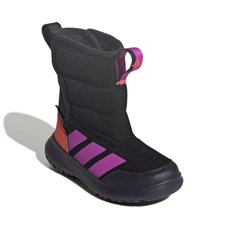 Adidas Čizme za devojčice Winterplay C, JQ2633, Crno-roze
