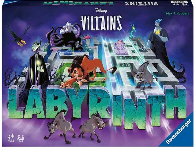 Društvena igra Lavirint Disney Villains Ravensburger 27271