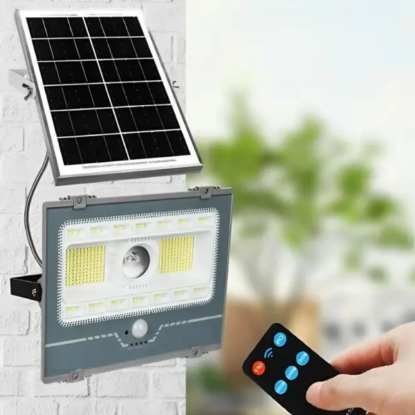 Solarna LED lampa 300W sa daljinskim upravljačem - 200 LED RGB