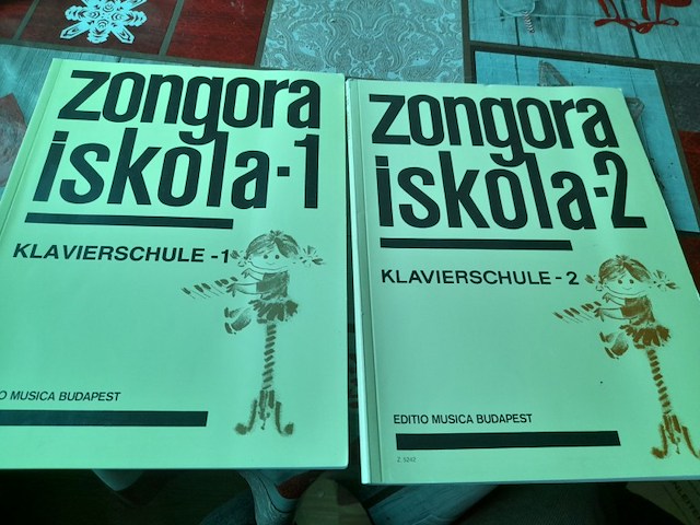Zongora i skola, škola klavira 1-2