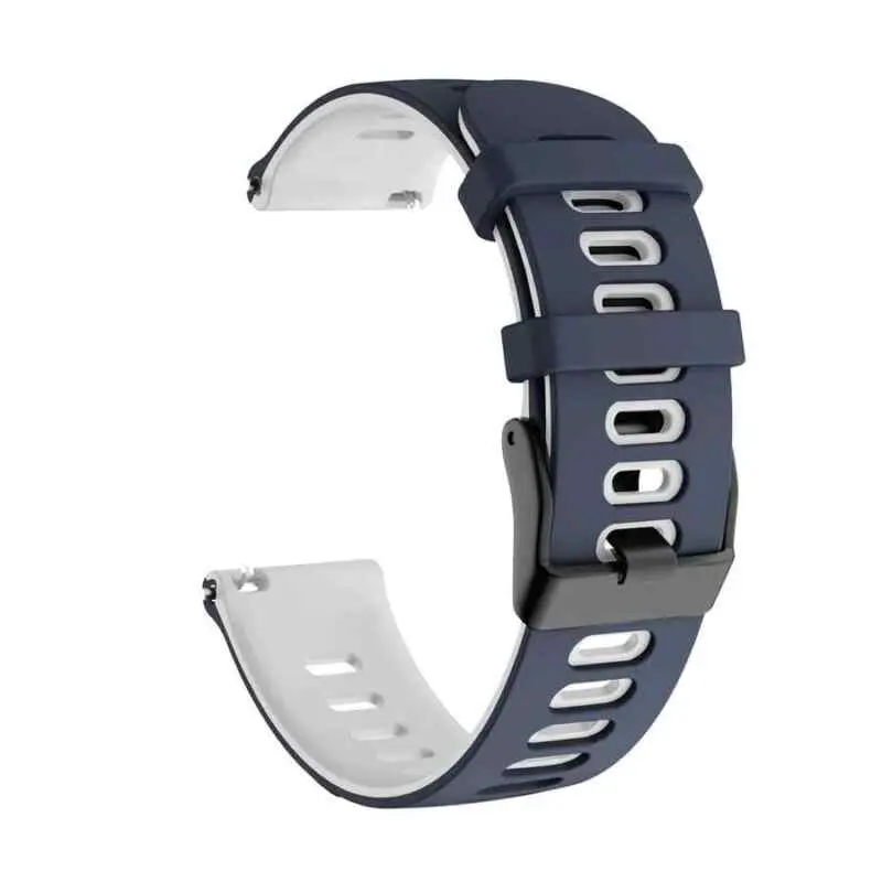 Narukvica double za smart watch Samsung 4,5 20mm plavo bela