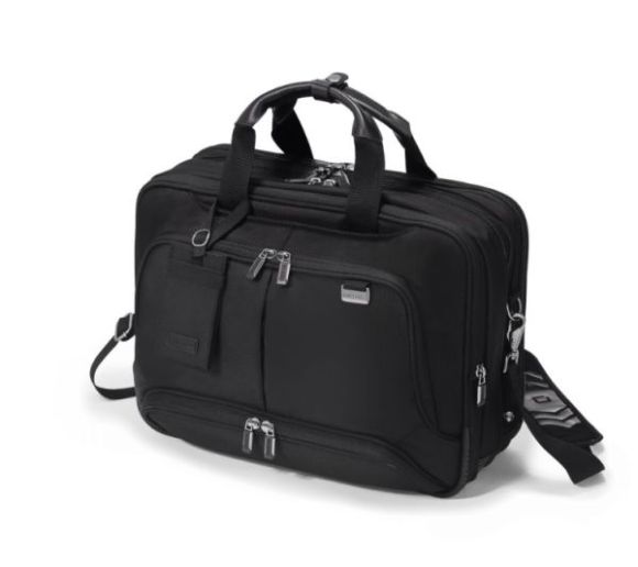 Torba za laptop Dicota Eco Top Traveller Twin Pro D30844-RPET 15.6" crna