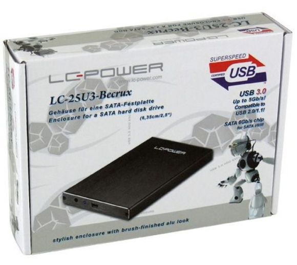 LC-POWER - HDD Rack LC Power 2.5" LC-25U3-Becrux SATA USB3.0