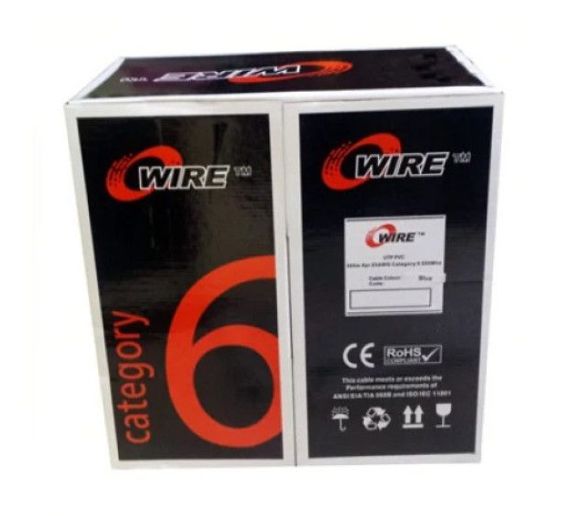 LAN FTP kabl OWIRE Cat6 Solid/CCA/0,56mm/Plavi/305m