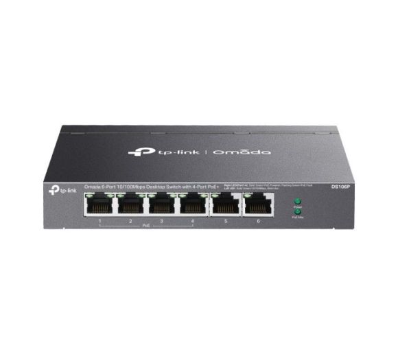 TP-Link - LAN Switch TP-Link DS106P 6x1G/4PoE/67W