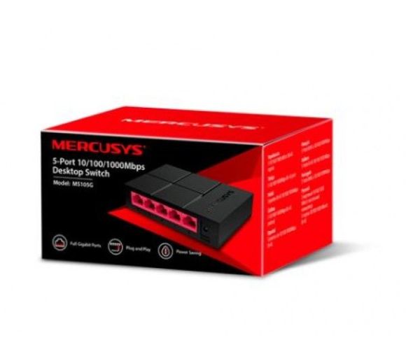 Mercusys - LAN Switch Mercusys MS105G 5-port 10/100/1000Mbps
