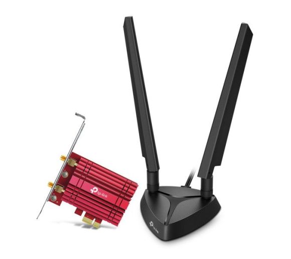 TP-Link - LAN MK PCI-E TP-Link Archer TXE72E WiFi 6 AX5400 dual band 2xExterna antena
